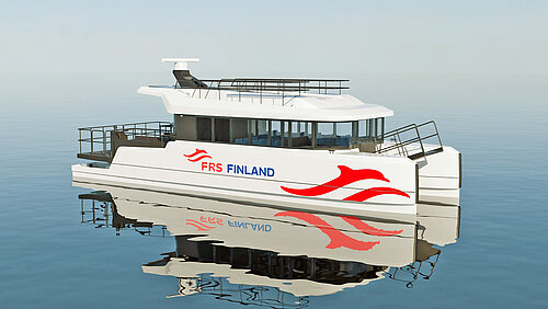 FRS setzt auf E-Fähre in Finnland - Schiff & Hafen