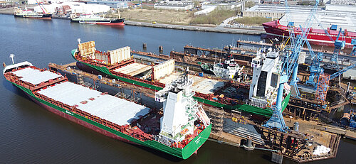 Drei Werften verschmelzen zur BREDO DRY DOCKS GmbH - Schiff & Hafen