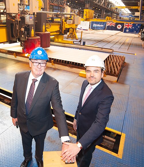 Baubeginn für RoRo-Fähre bei FSG - Schiff & Hafen